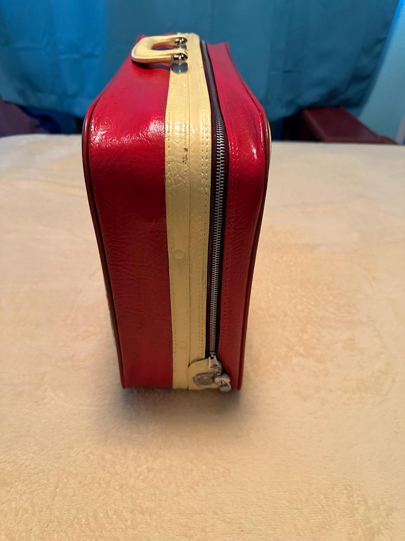 Vintage Suitcase Alexander Henry Soft-side Suitcase Zipper Suitcase ...