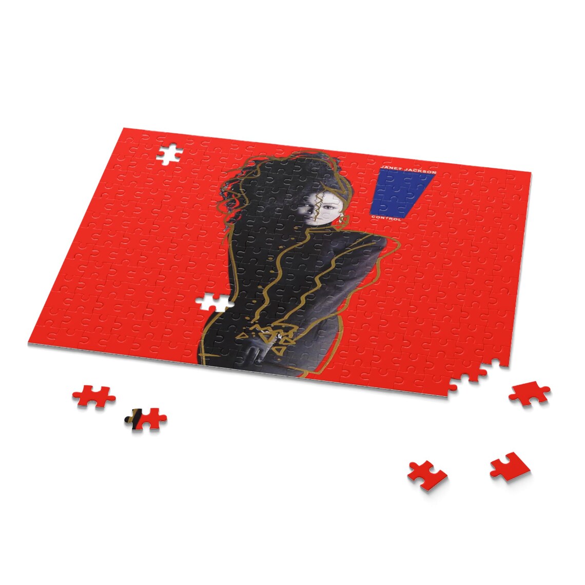 Janet Jackson Album Puzzle: Custom Music Jigsaw Puzzle (120, 252, 500 ...