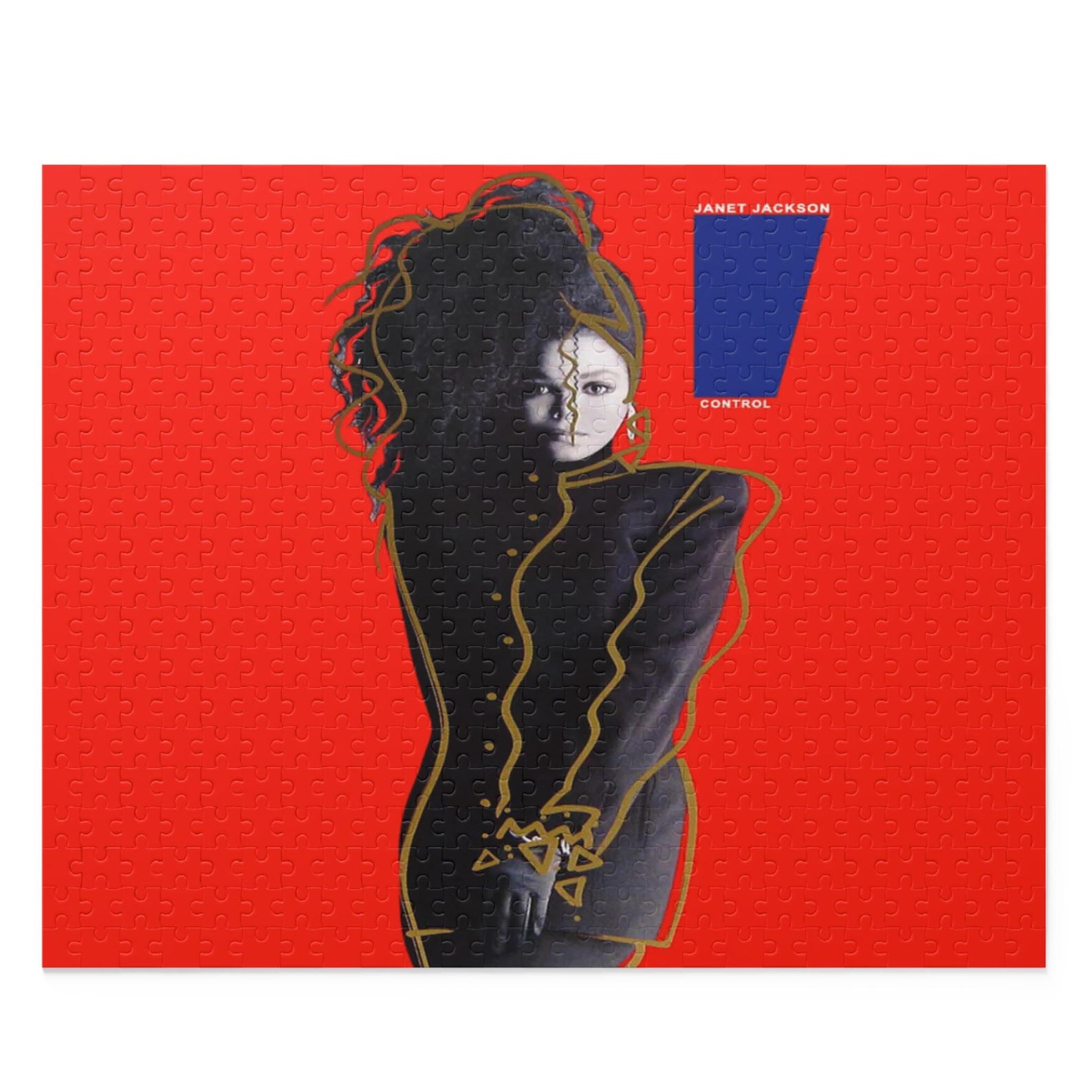 Janet Jackson Album Puzzle: Custom Music Jigsaw Puzzle (120, 252, 500 ...