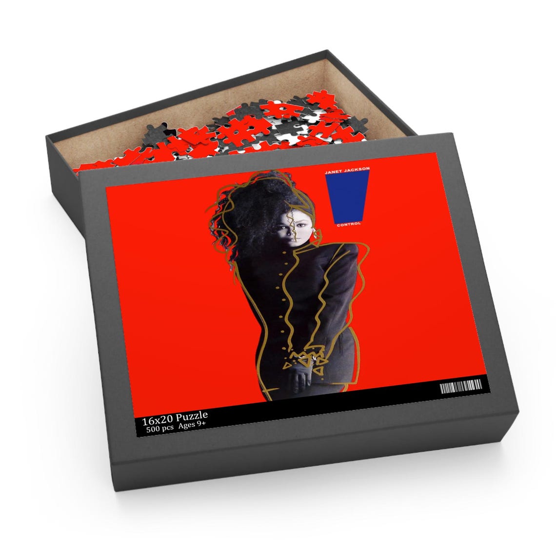 Janet Jackson Album Puzzle: Custom Music Jigsaw Puzzle (120, 252, 500 ...