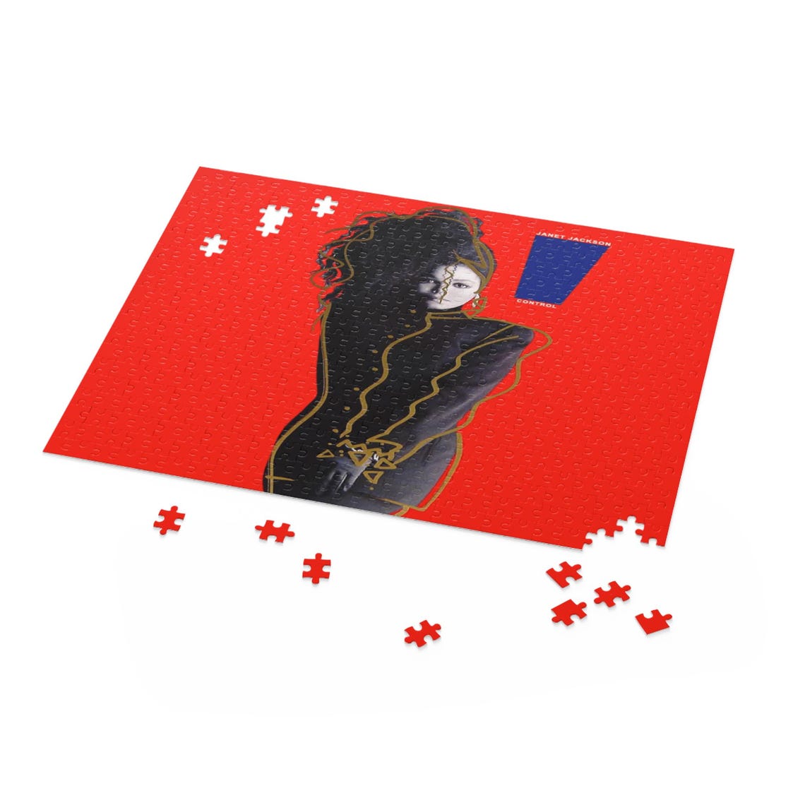 Janet Jackson Album Puzzle: Custom Music Jigsaw Puzzle (120, 252, 500 ...