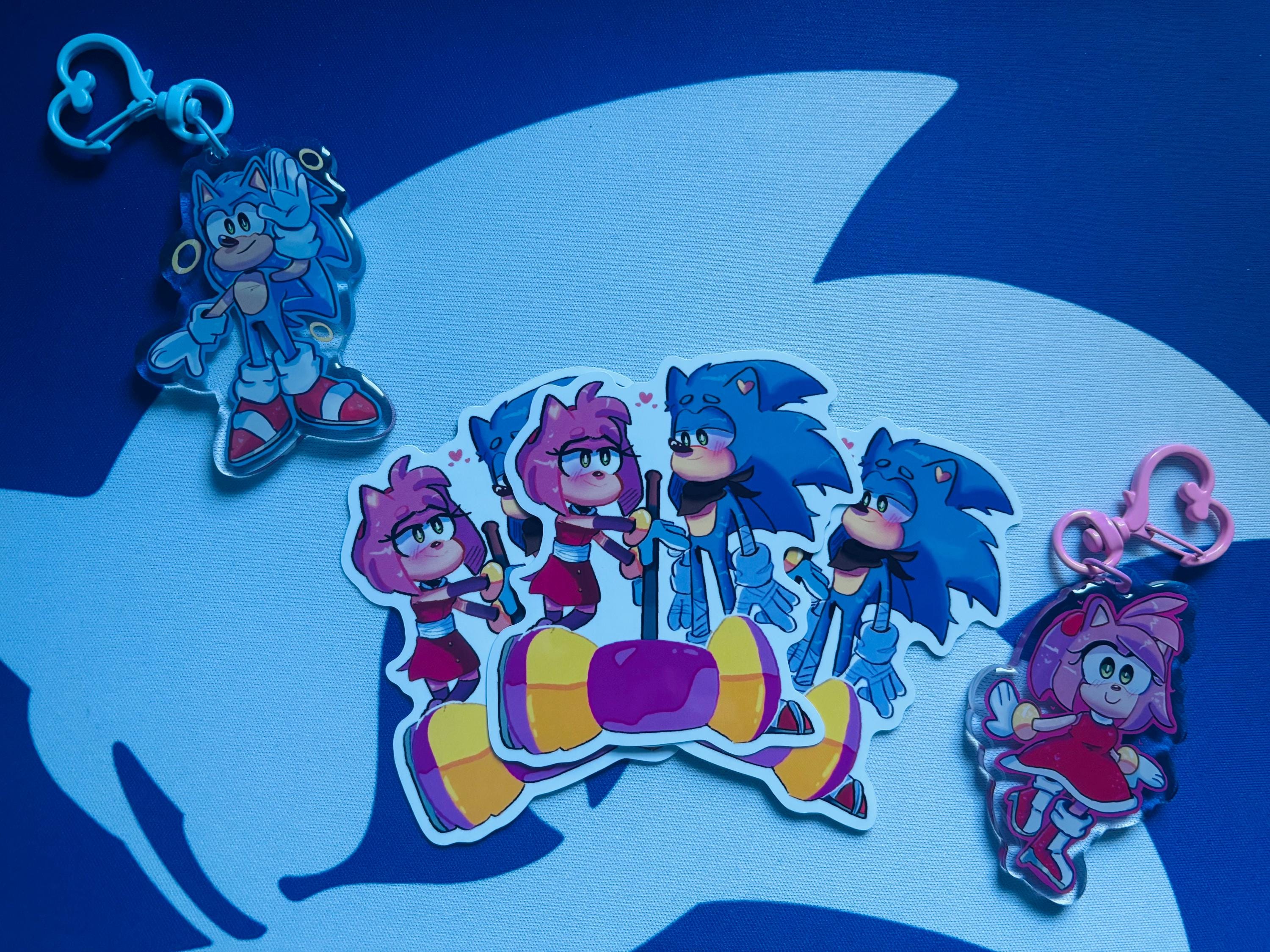 SONAMY BOOM !! 3” Vinyl SONIC Stickers !! - Etsy