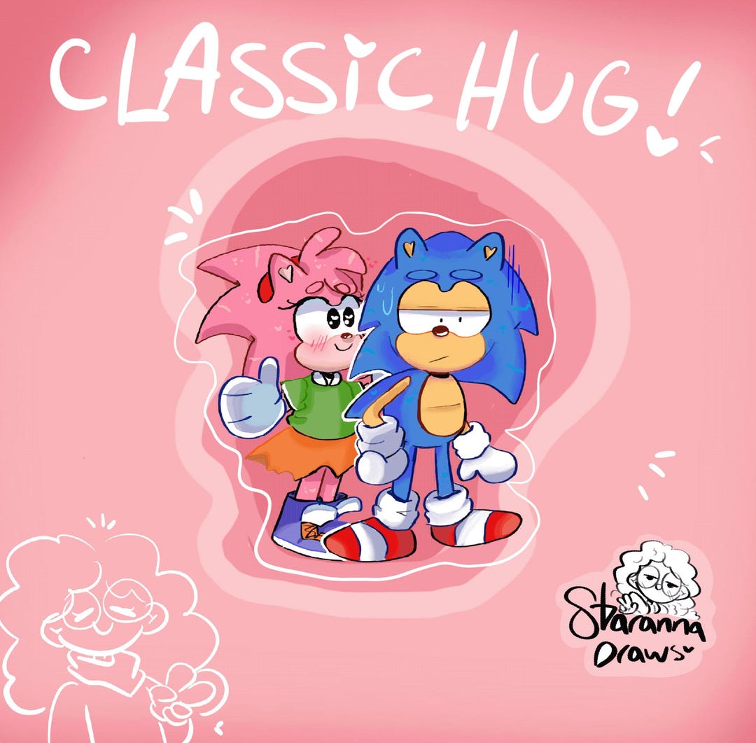 SONAMY CLASSIC !! 3” Vinyl SONIC Stickers !! - Etsy