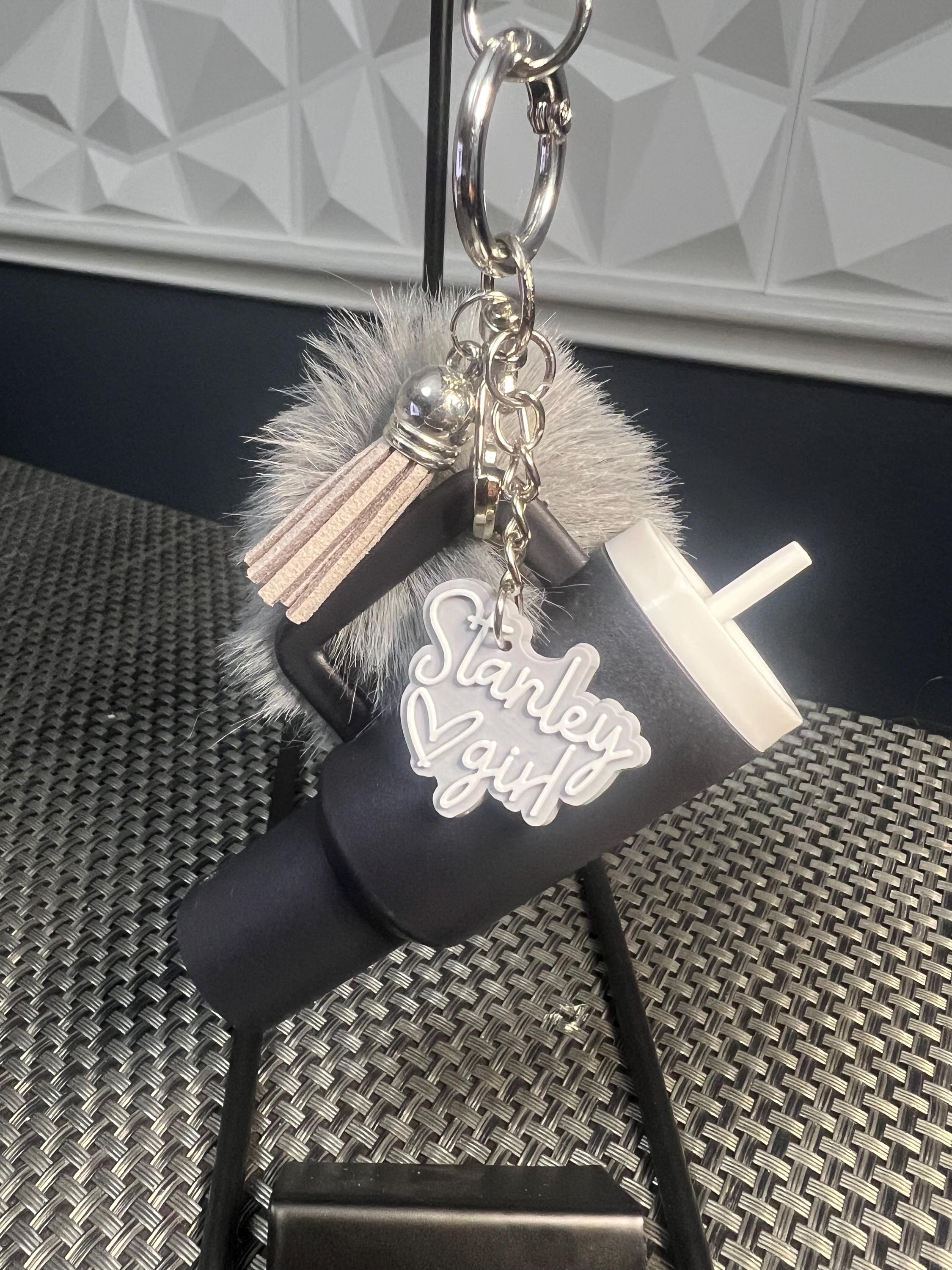 Mini Stylish Tumbler Keychain, Stanley Girl - Etsy