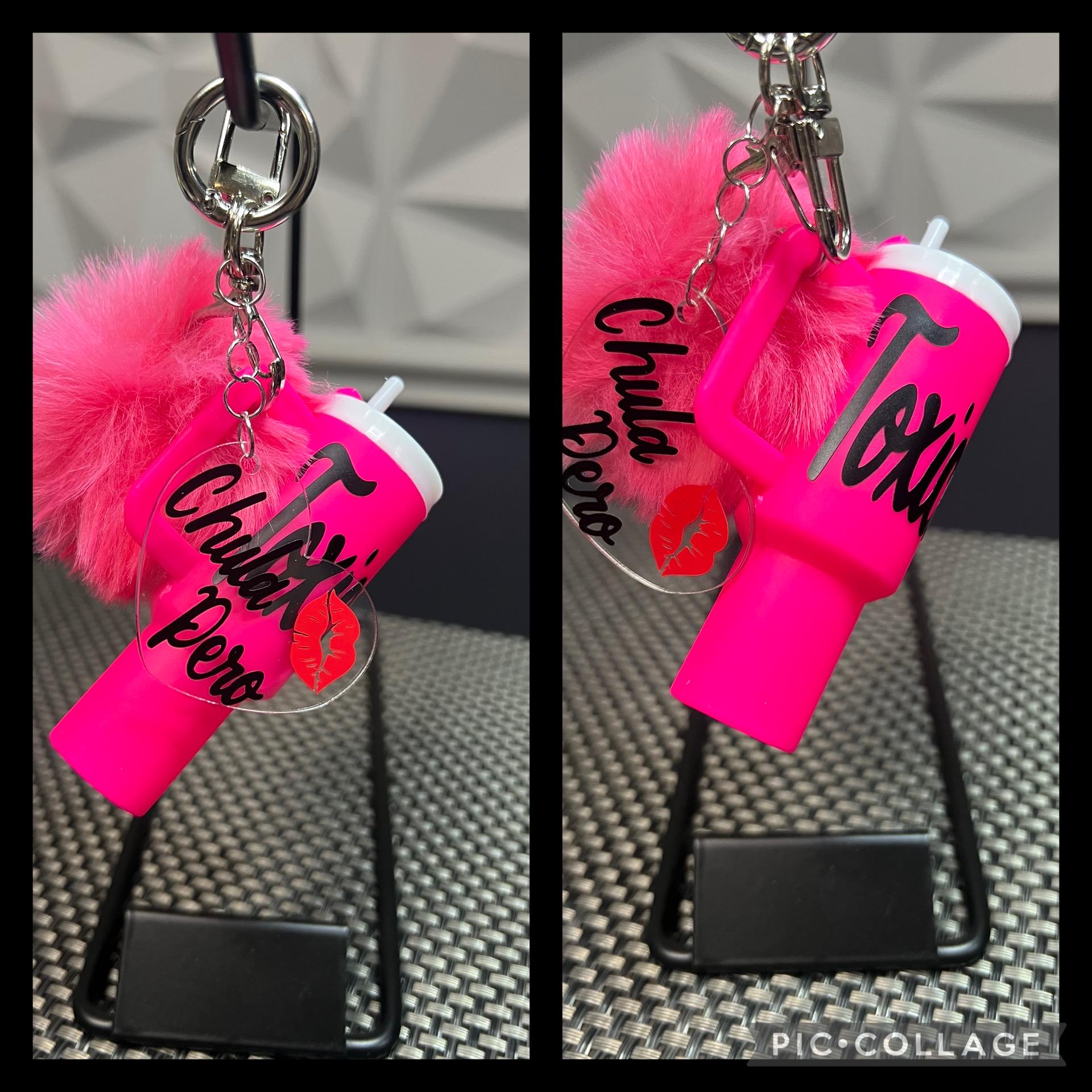 Mini Stylish Tumbler Keychain, Multiple Designs - Etsy