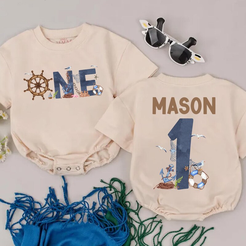 Nautical Baby Outfit - Etsy