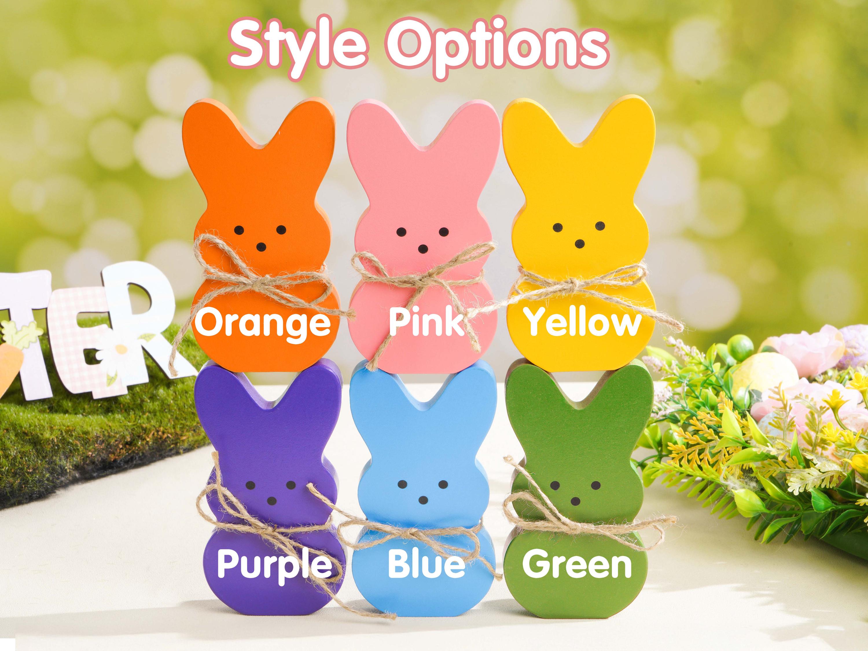 Personalized Easter Peeps, Wooden Easter Peeps, Wooden Easter Bunnies ...