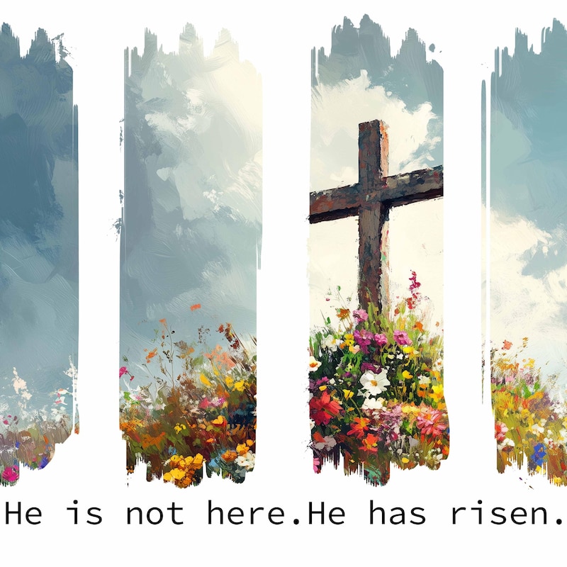 Christian Easter Wall Art - Etsy