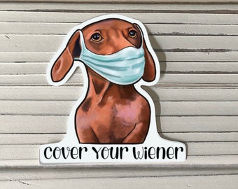 Funny Mask Stickers - Etsy