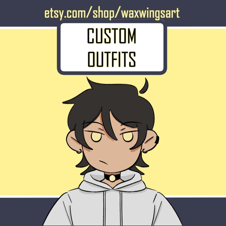 Custom Pngtuber Expressions & Outfits | Add-on | Commission for Youtube ...