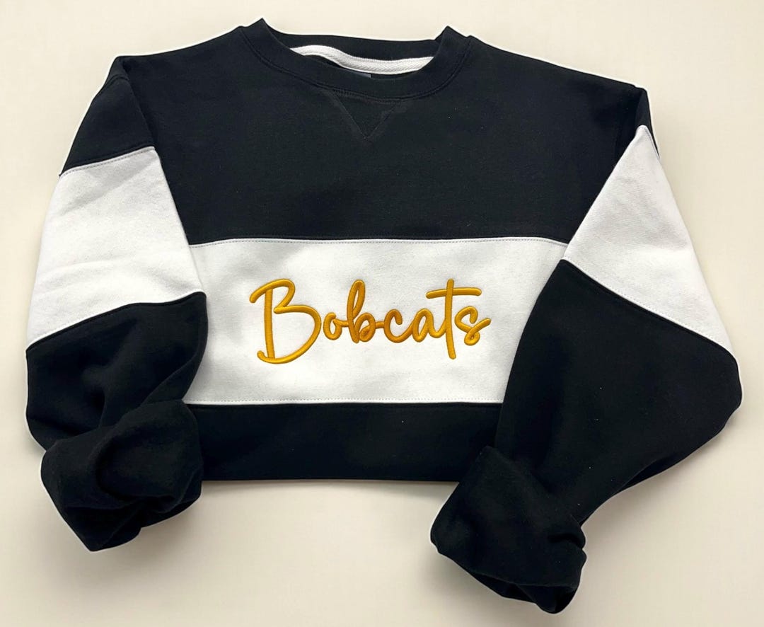 Custom Team Name Sweatshirt, Custom School Sweatshirt, Embroidered Team ...