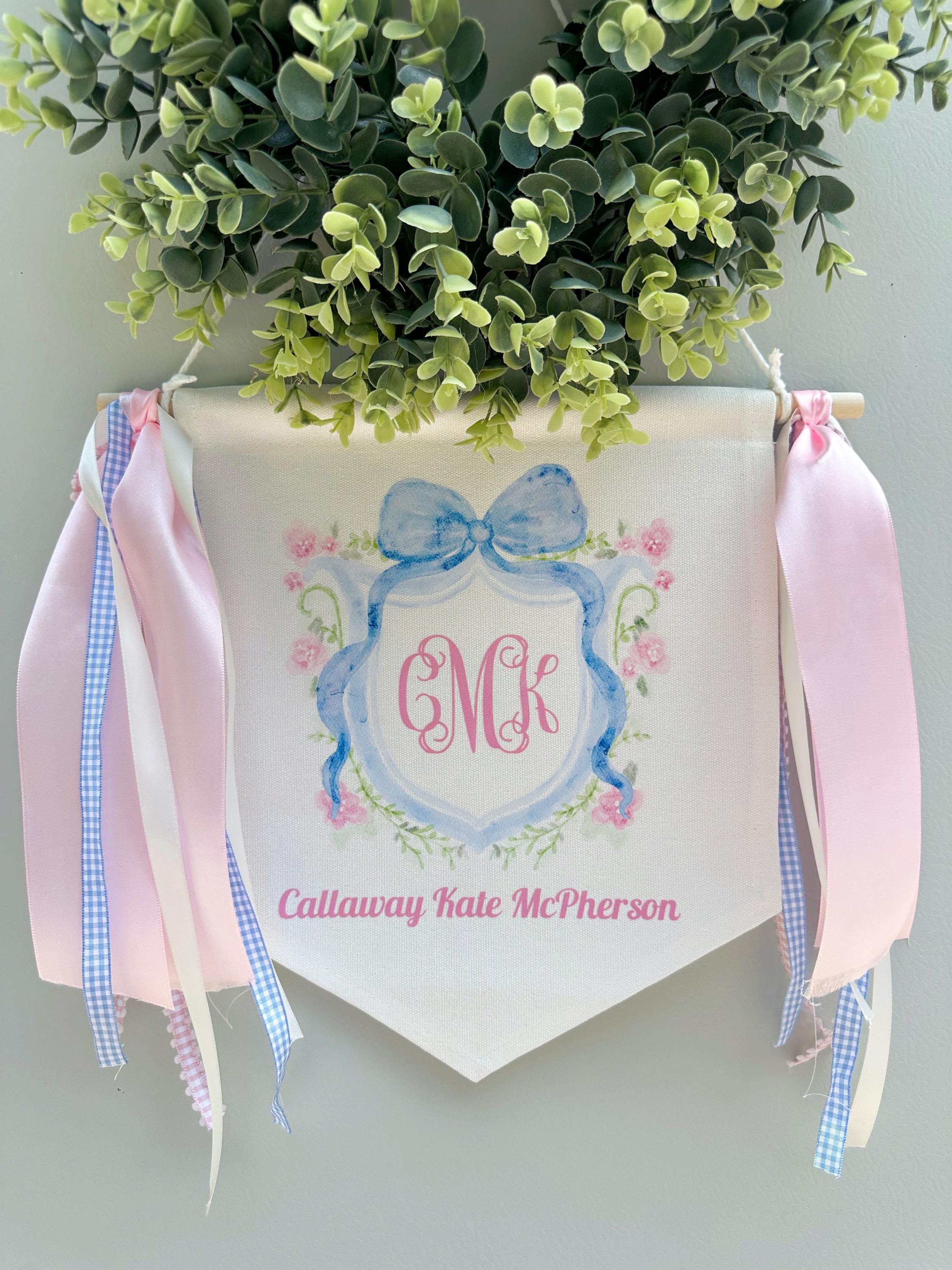 Custom Baby Banner for Hospital and Nursery Door, Welcome Banner ...