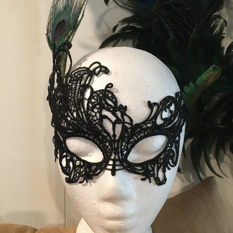 Peacock Mask - Etsy