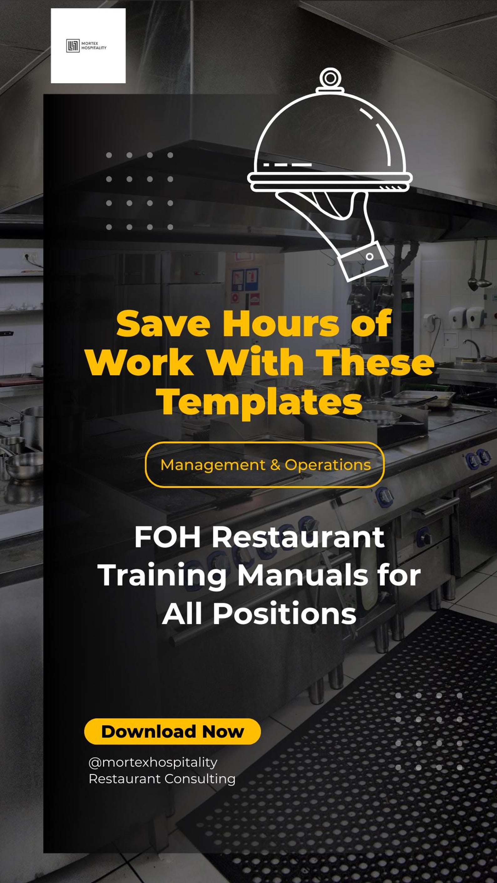 FOH Training Manuals for All Positions Restaurant Service Standards ...
