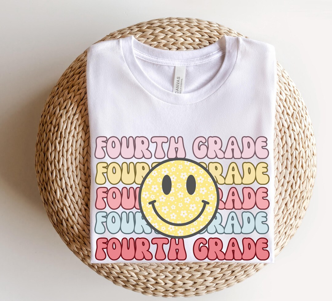Fourth Grade Teacher Shirt | Fourth Grade Team Shirts | Retro Teacher ...