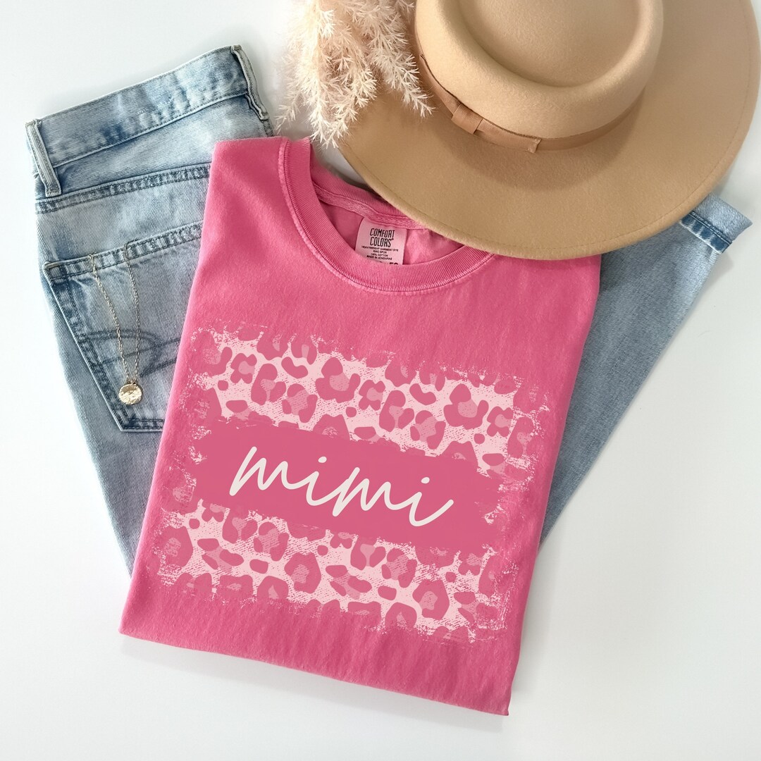 Mimi Shirt | Mimi Gift | Mimi Leopard | Grandmother Shirt | Gift for ...