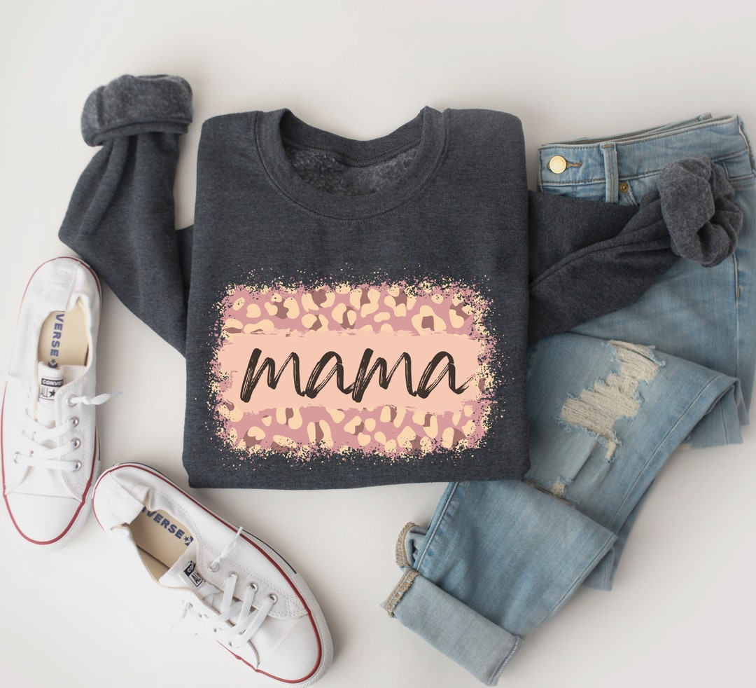Mama Sweatshirt | Mom Sweatshirt | Mama Shirt | Mom Life Shirt | Mama ...