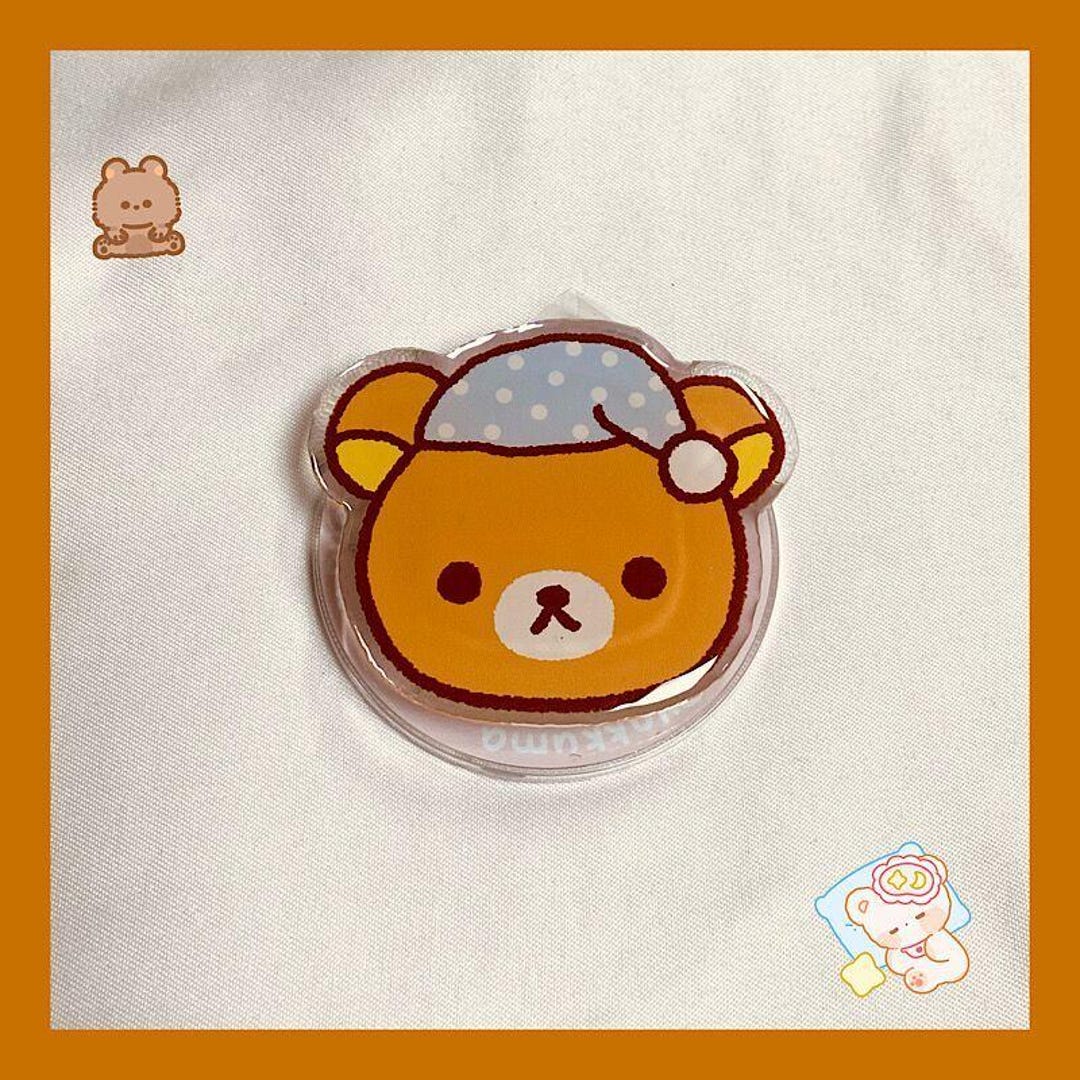 Magnetic Magsafe iPhone Pop Grip Handle Holder Stand Secure Brown Bear ...