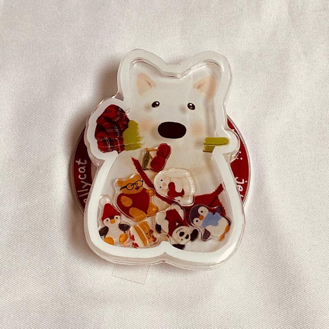 Magnetic Magsafe iPhone Pop Grip Handle Holder Stand Secure Cute Doggy ...