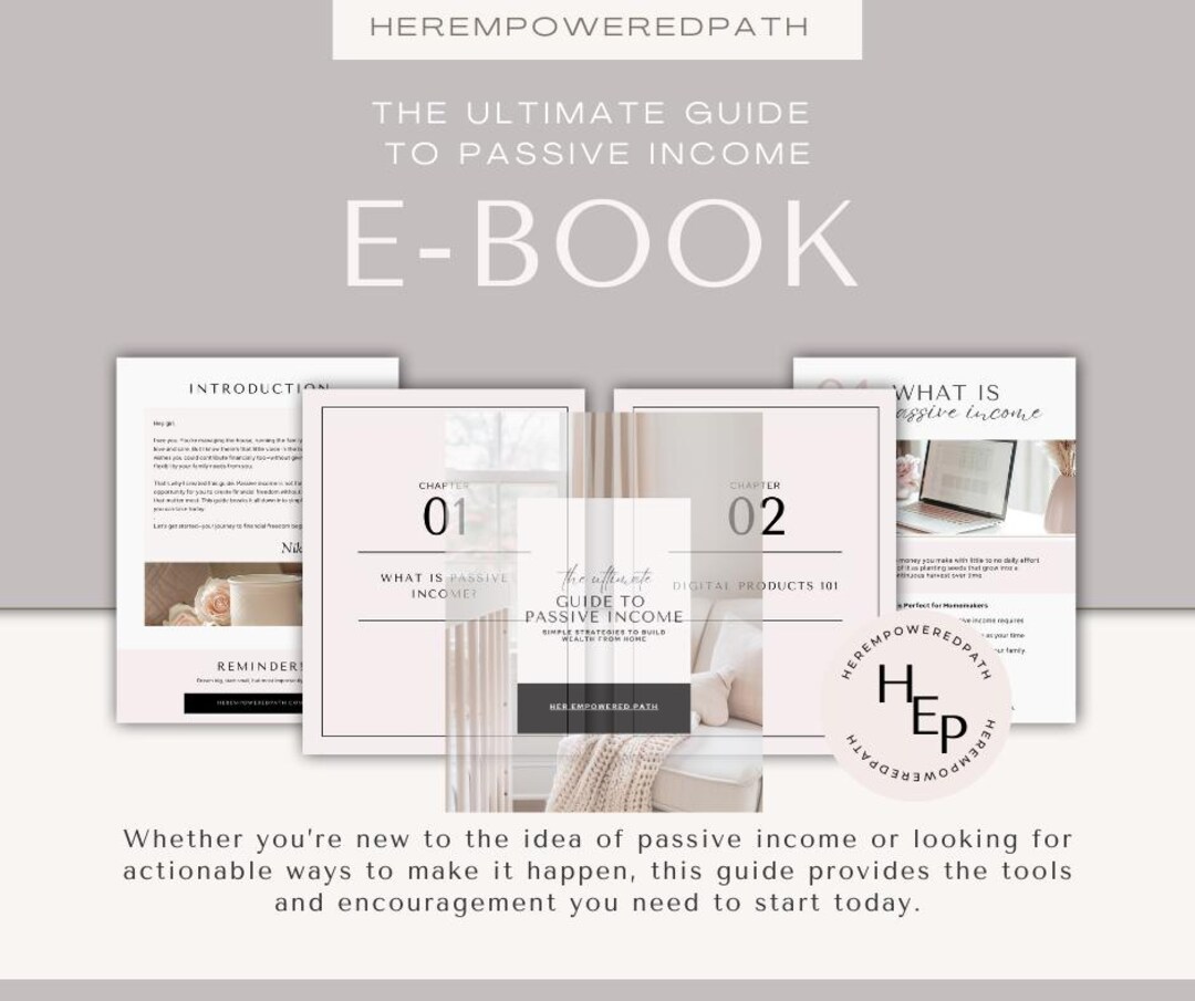 The Ultimate Guide to Passive Income: Simple Strategies to Earn Passive ...