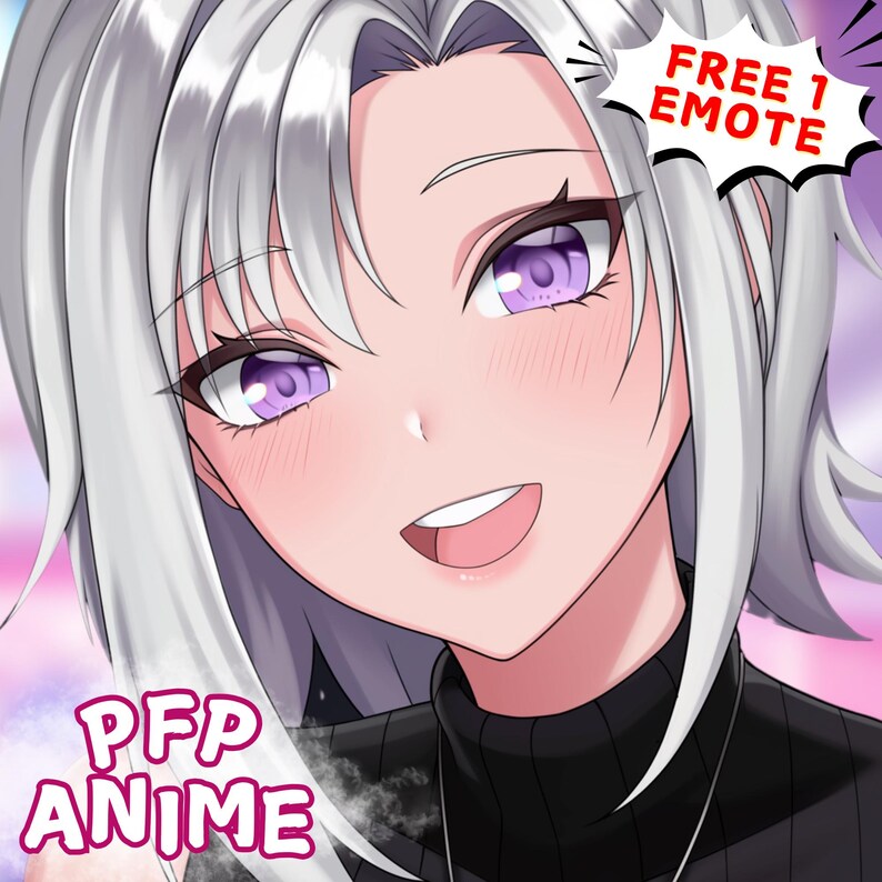 Custom Anime PFP | Vtuber & Pngtuber Icon | Profile Icon | Character ...