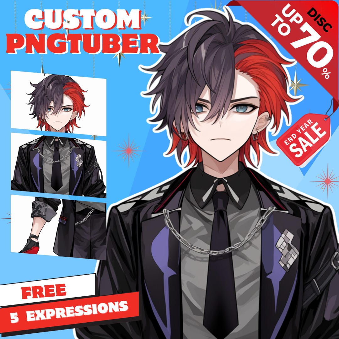 Modelo PNGtuber / PNGTUBER personalizado / PNGtuber / Personaje ...