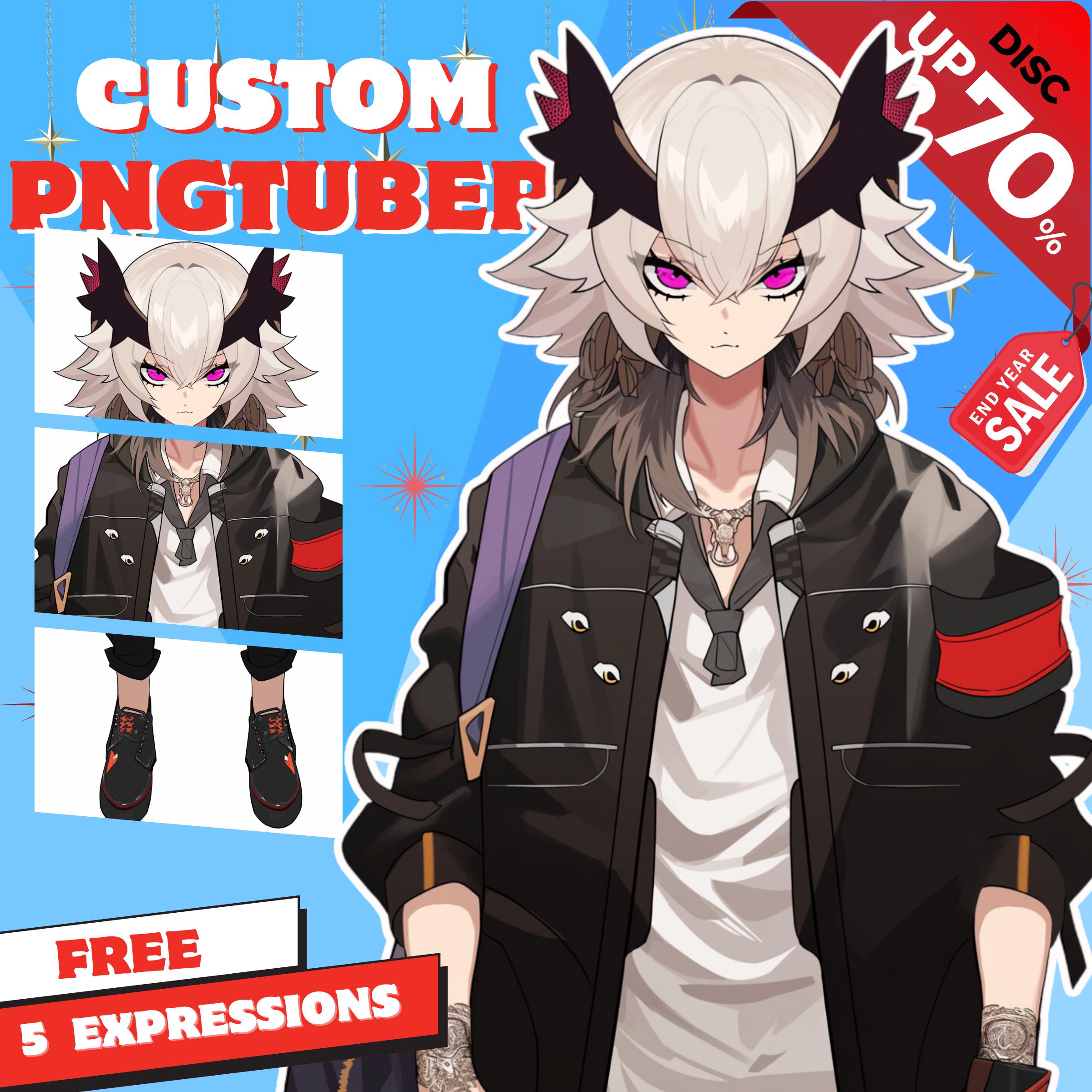 Modelo PNGtuber / PNGTUBER personalizado / PNGtuber / Personaje ...