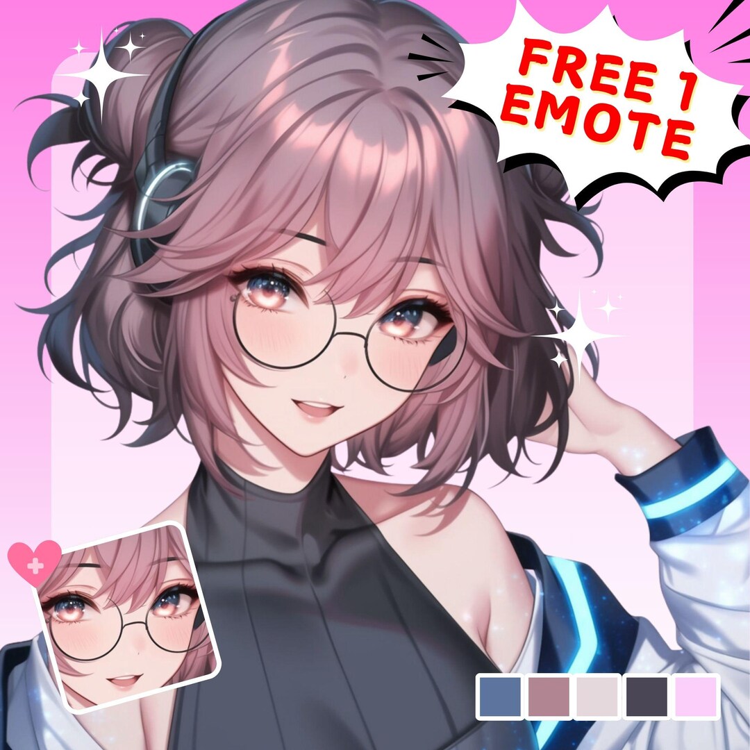 CUSTOM Anime PFP PFP Commission, Profile Picture Twitch Anime, Anime ...