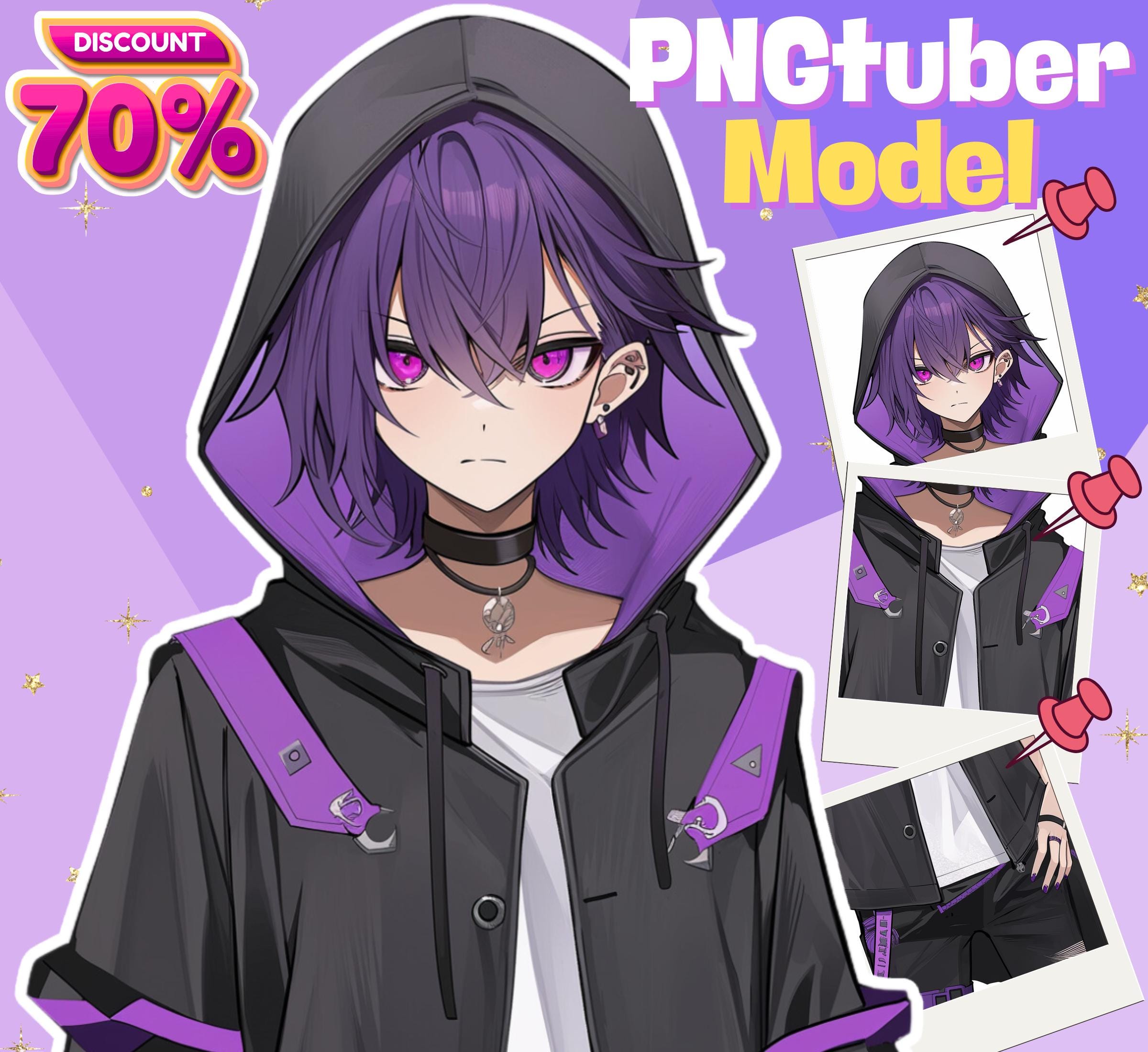 Custom PNGTUBER Pngtuber Model Pngtuber Character Pngtuber Commissions ...