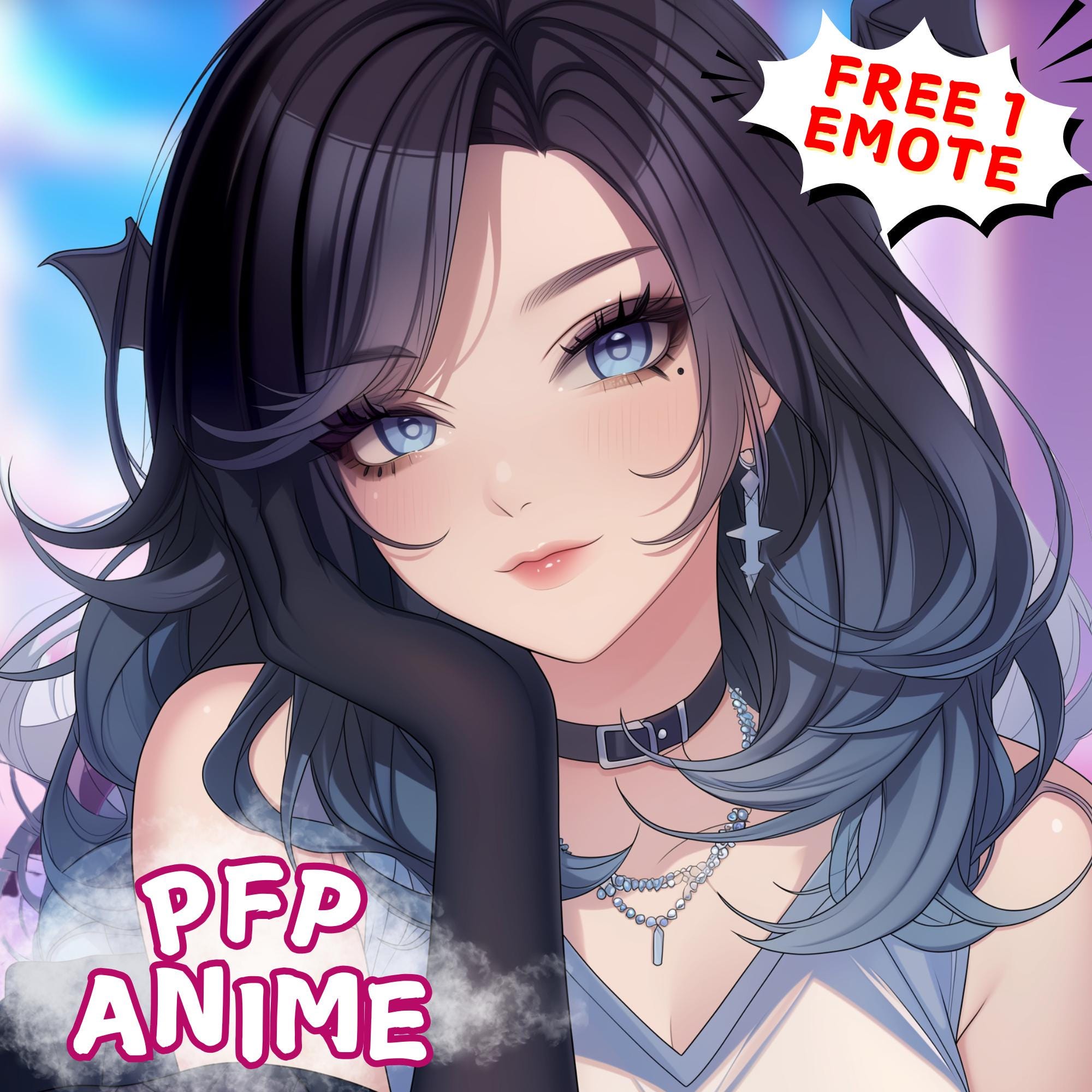 Custom Anime PFP | Vtuber & Pngtuber Icon | Profile Icon | Character ...