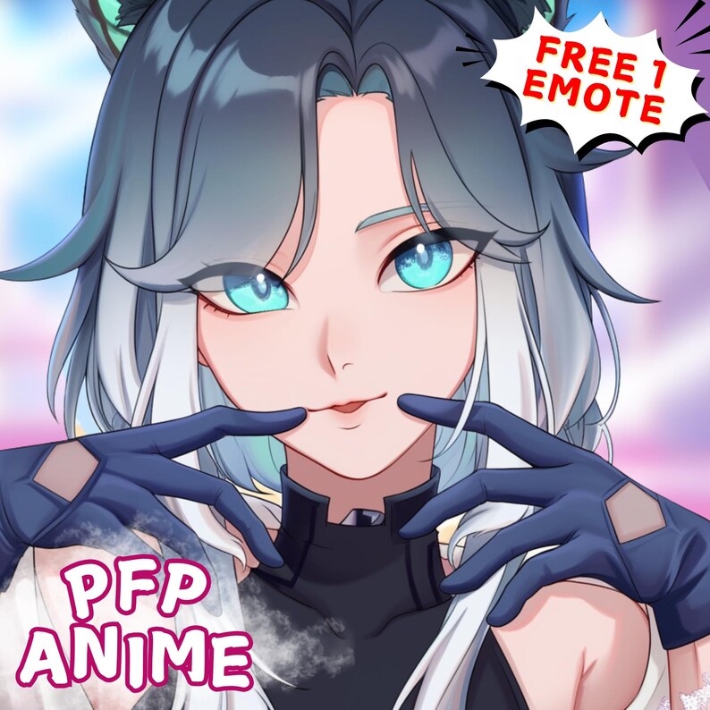 Custom Anime PFP | Vtuber & Pngtuber Icon | Profile Icon | Character ...
