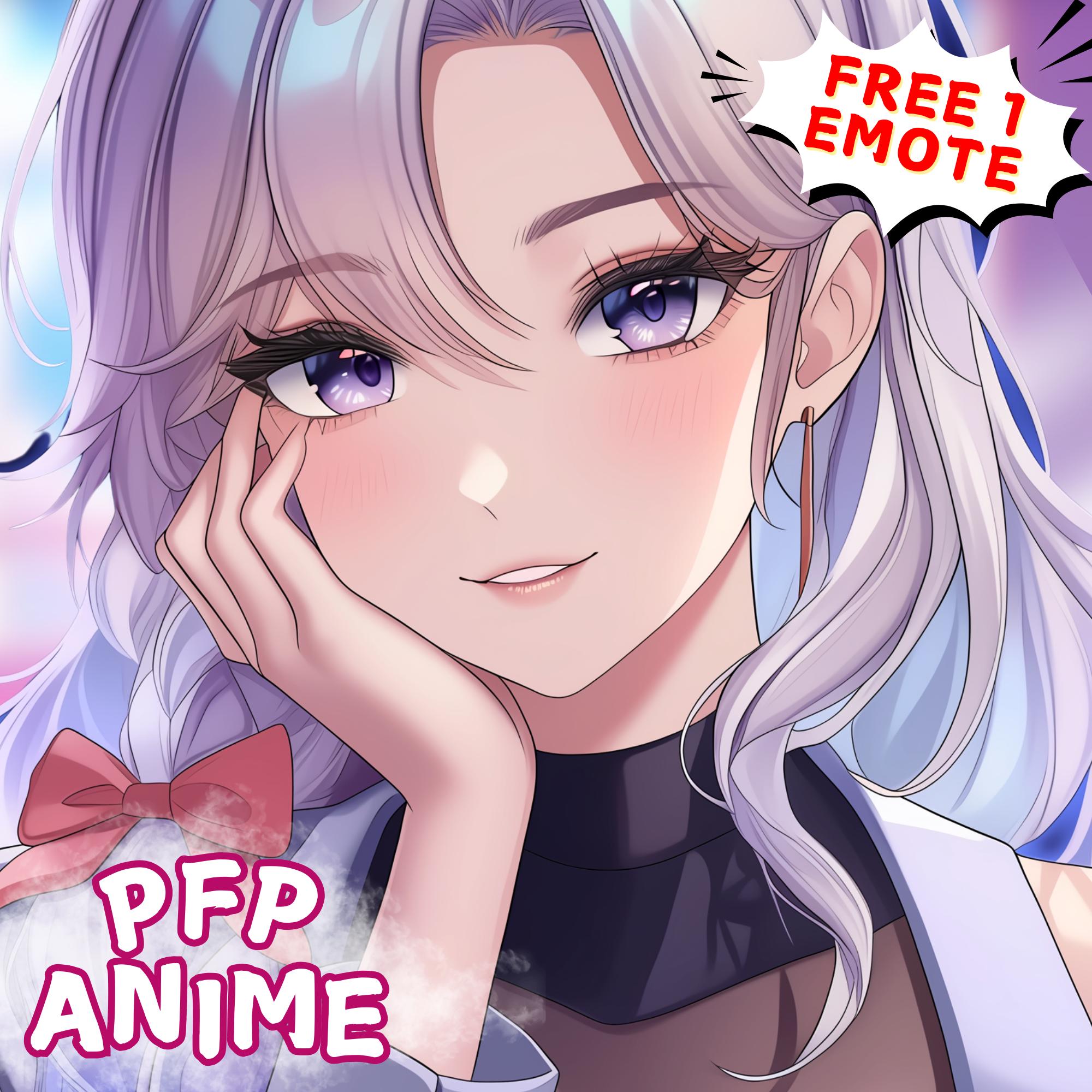 Custom Anime PFP | Vtuber & Pngtuber Icon | Profile Icon | Character ...