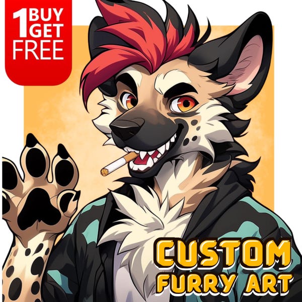 Furry Art Commission - Etsy