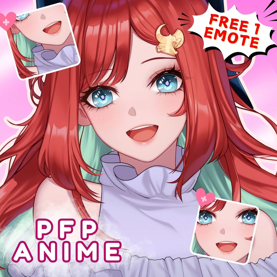 CUSTOM Pfp, PFP for Twitch, PFP Anime, Profile Icon, Anime, Vtuber Pfp ...