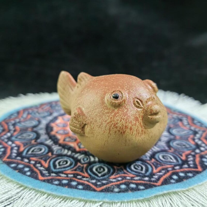 Ceramic Puffer Fish - Etsy