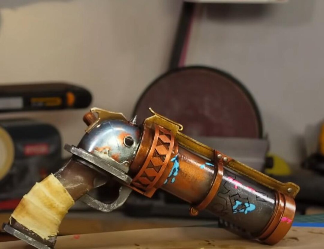 Professionally Painted Jinx Zap Pistol League of Legends Collectible - Etsy