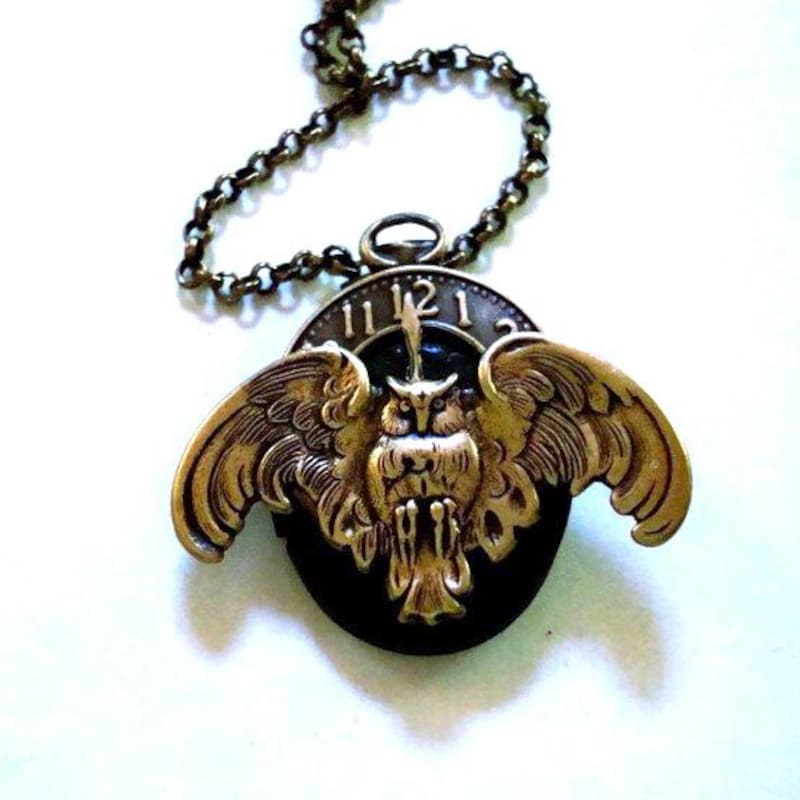 Clock Locket - Etsy