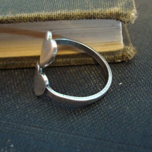 Graduation Gift Heart on Heart Ring Friendship Lover or - Etsy