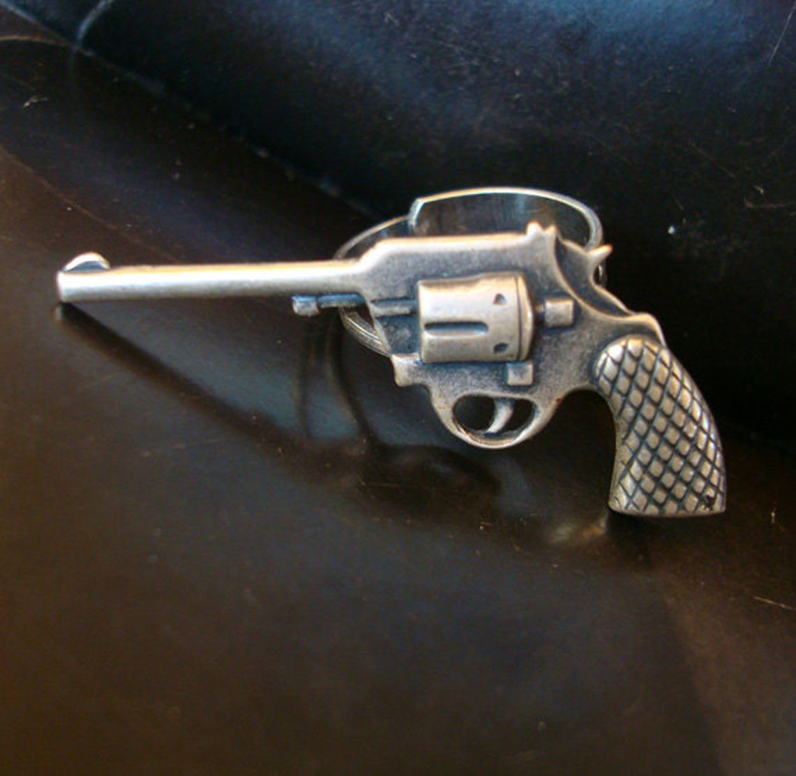 Ring Jewelry 45 Revolver Pistol Gun Ring Weapon - Etsy