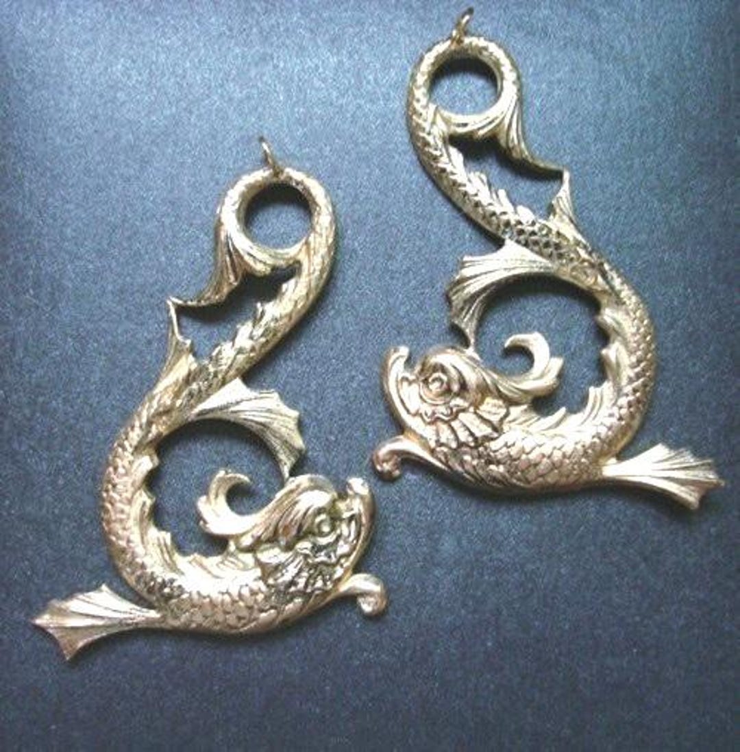 GLORIOUS CREATURES of the Deep, Not Raw Brass, Jewelry Supplies, Great ...