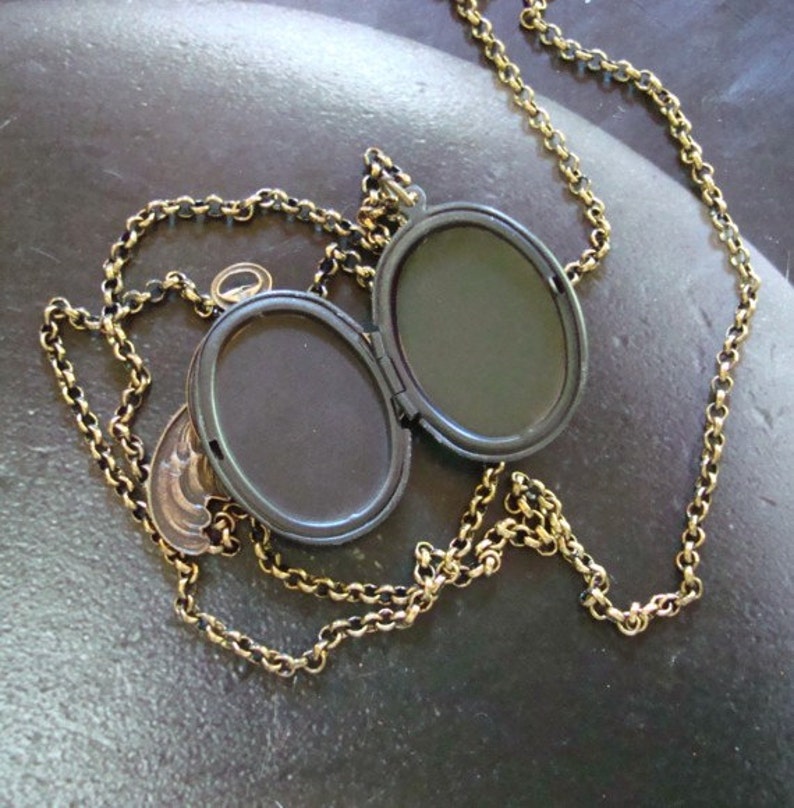 Steampunk Locket Owl and Clock Necklace Wings Time Flight - Etsy