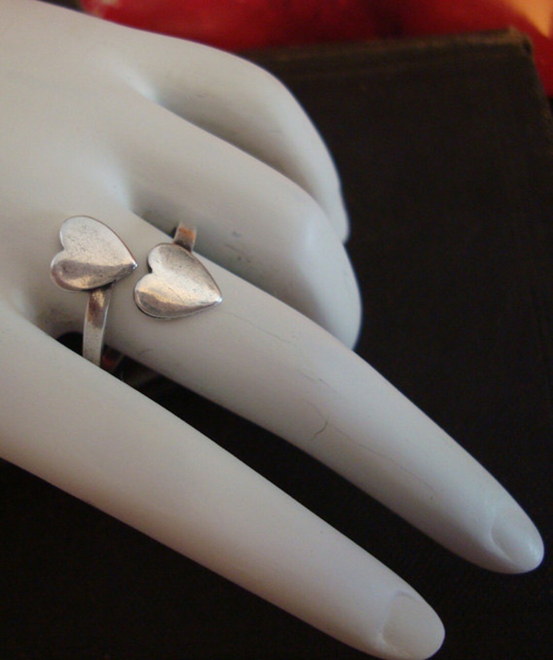 Graduation Gift Heart on Heart Ring Friendship Lover or - Etsy