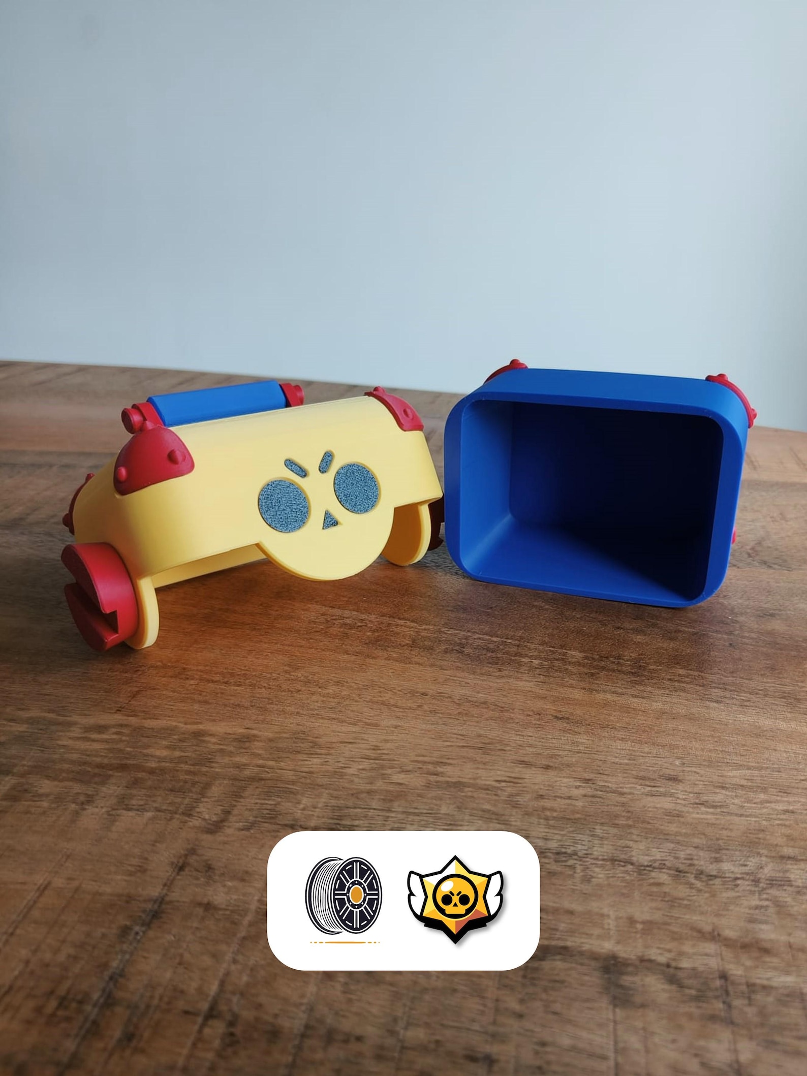 Mega Box | 3D Printed Brawl Stars Prop, Includes Currency Set! - Etsy