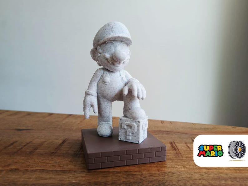 Super Mario | 3D Printed Mario Figurine - Etsy