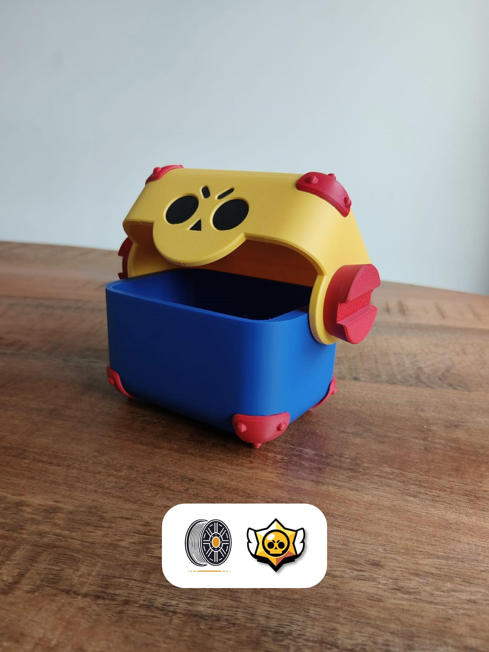 Mega Box | 3D Printed Brawl Stars Prop, Includes Currency Set! - Etsy