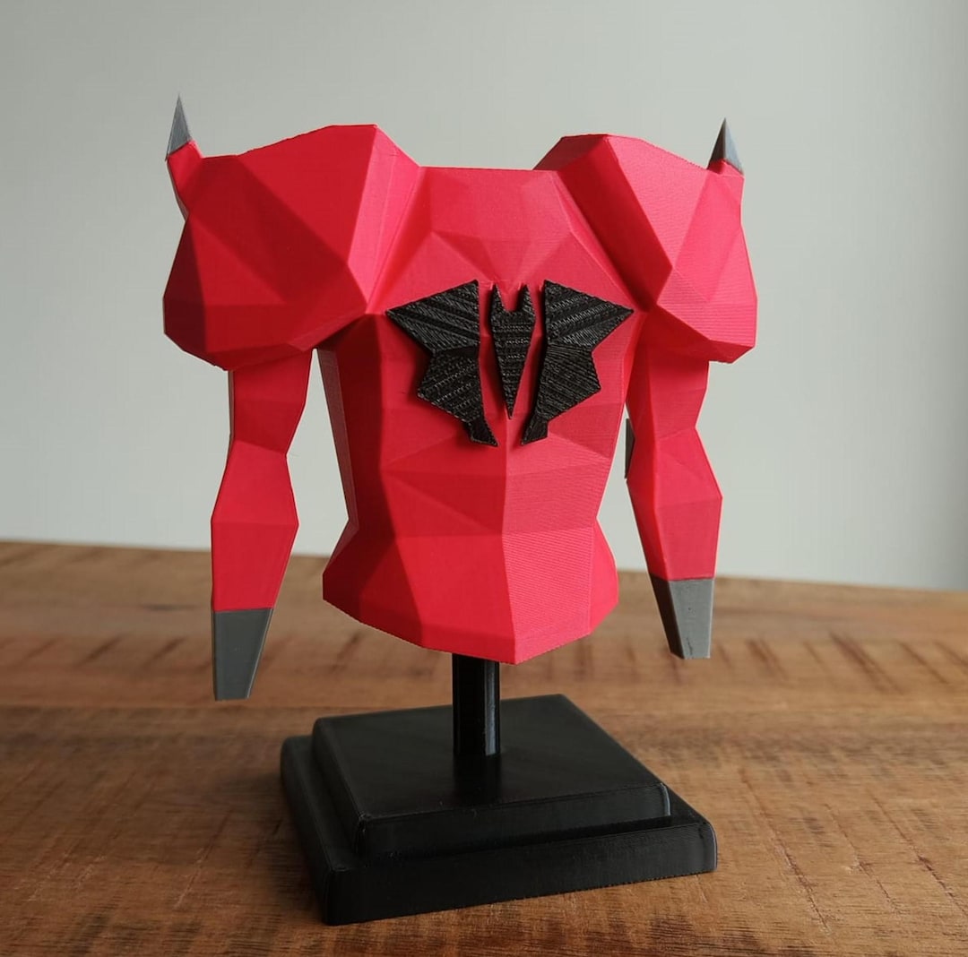 Dragon Platebody | A 3D Printed Oldschool Runescape Prop - Etsy