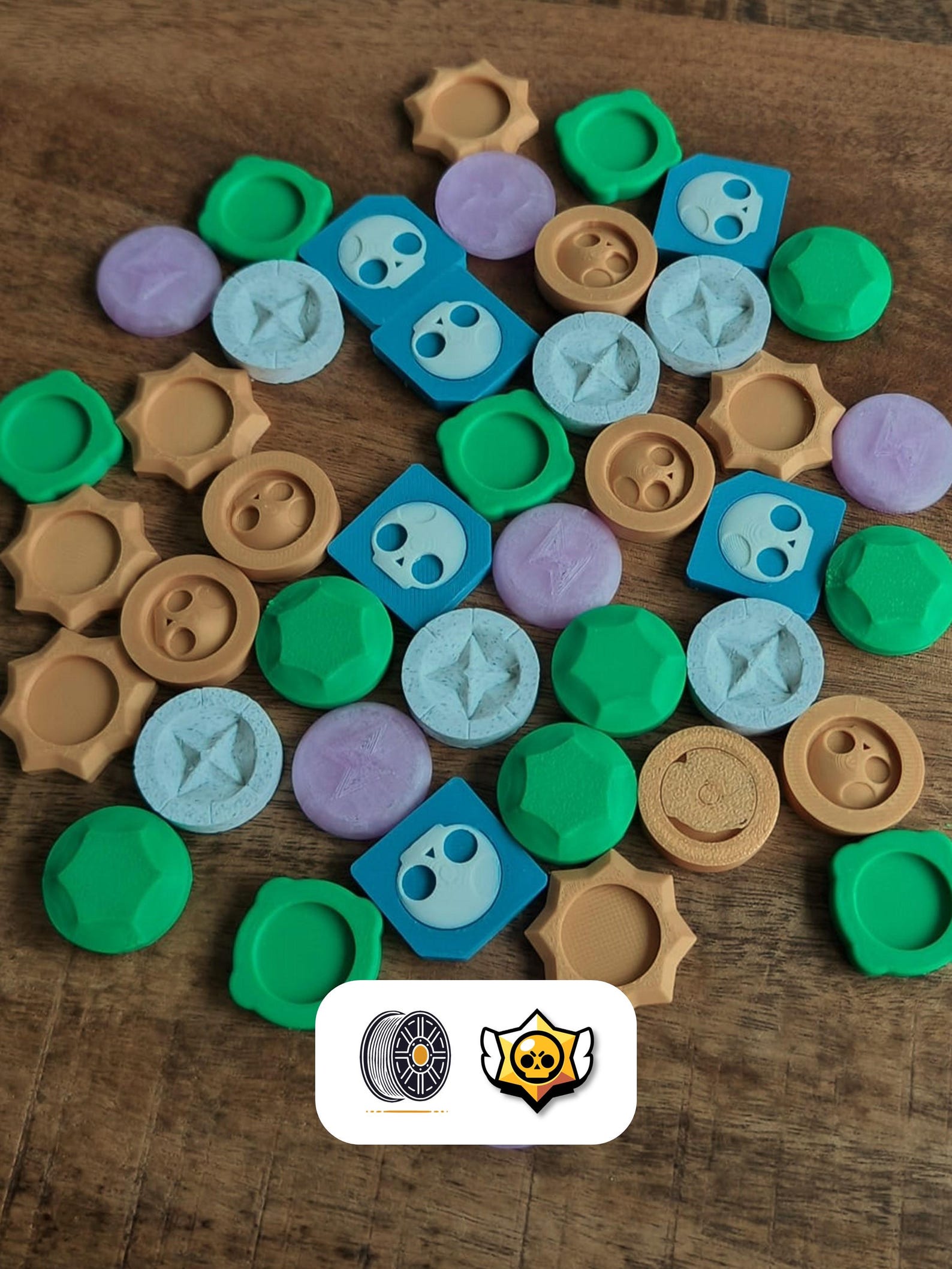 Mega Box | 3D Printed Brawl Stars Prop, Includes Currency Set! - Etsy