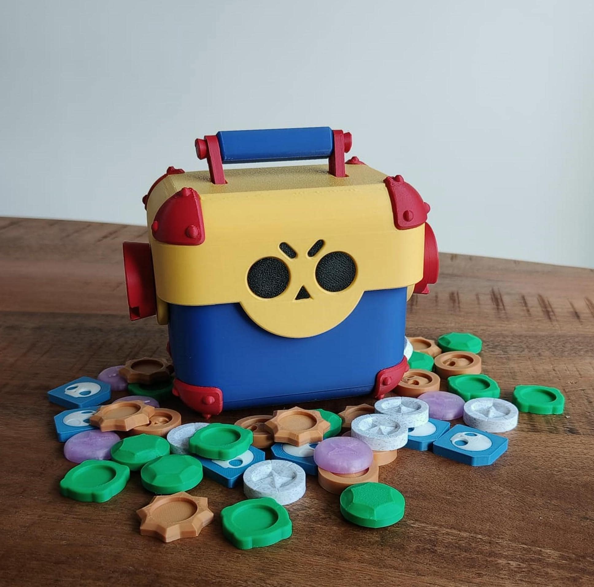 Mega Box | 3D Printed Brawl Stars Prop, Includes Currency Set! - Etsy