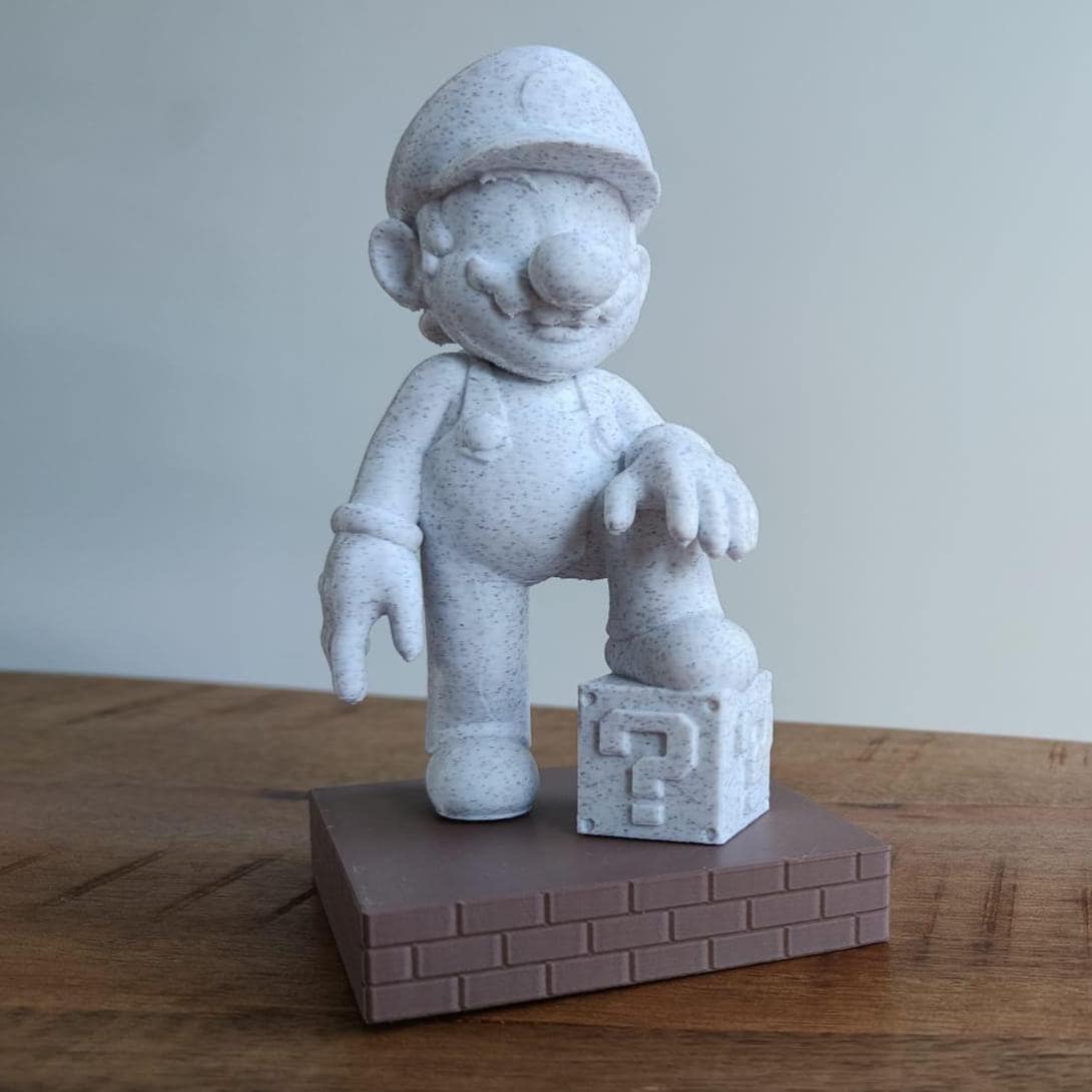 Super Mario | 3D Printed Mario Figurine - Etsy