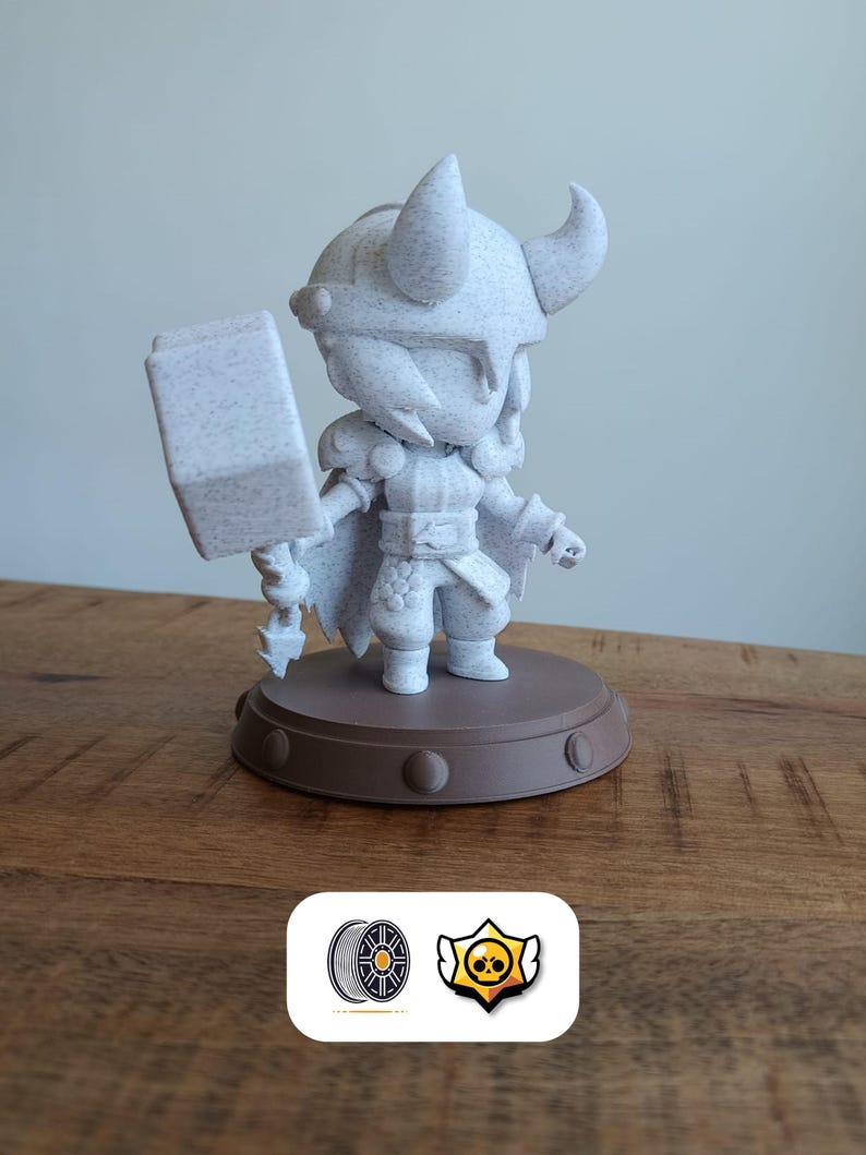 Thor Bibi | 3D Printed Brawl Stars Figurine - Etsy